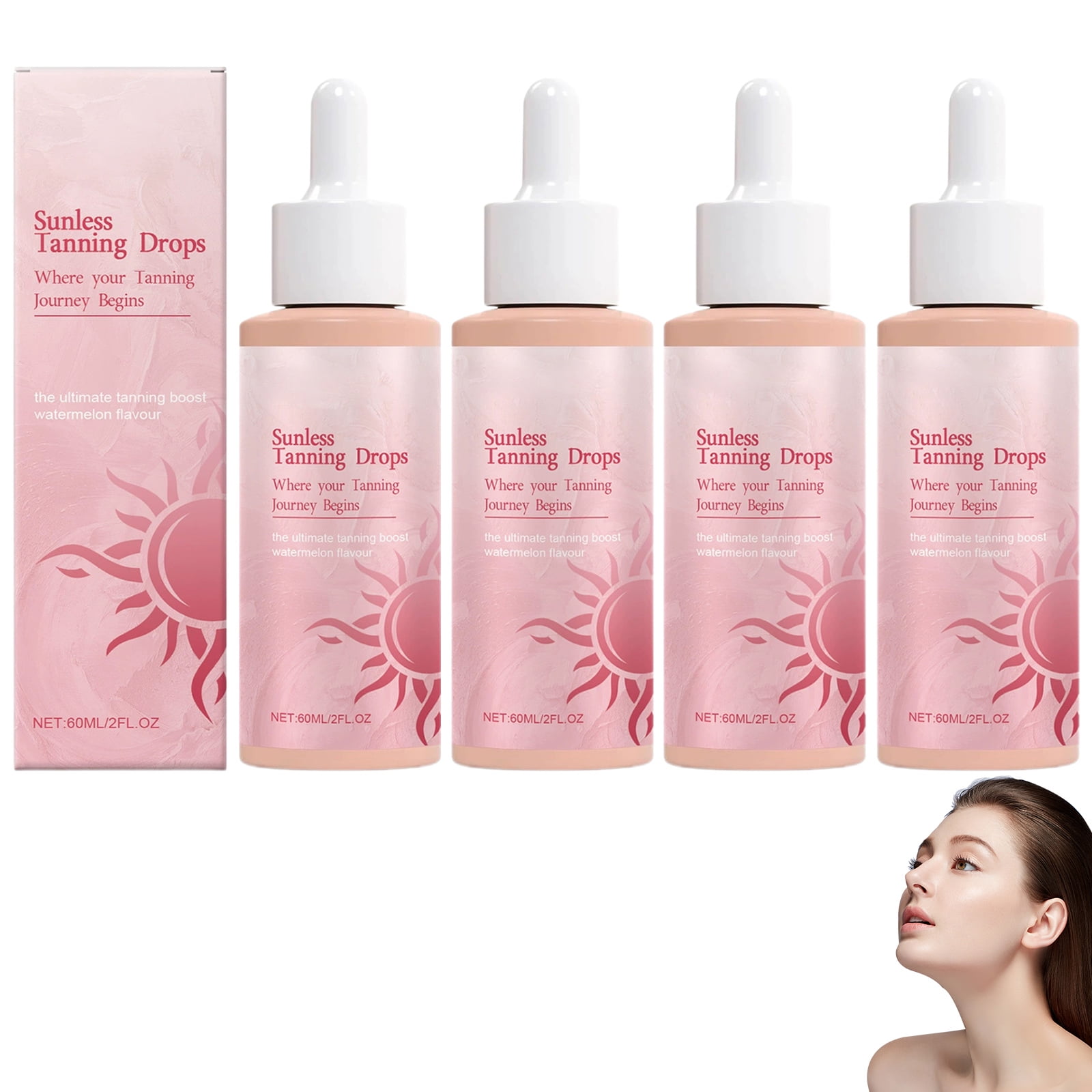 Nourishing Sunless Tanning Drops, Enhances Natural Tan and Moisturizes ...