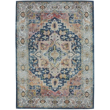 Nourison Celestial Abstract Sunset 5'3" x 7'3" Area Rug, (5x7 ...