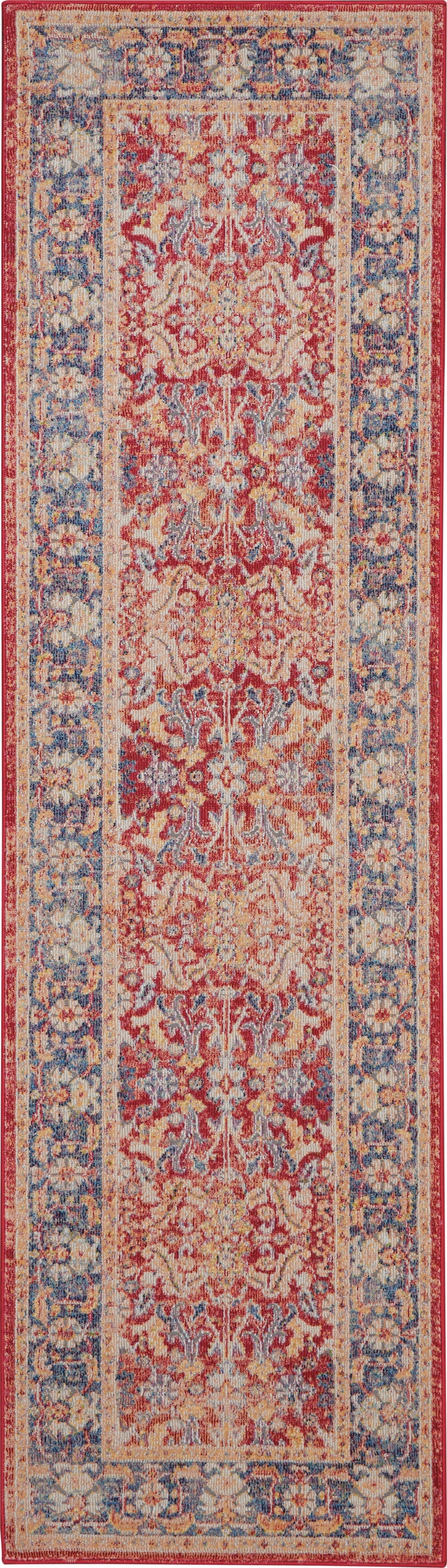 Ankara Rug Red