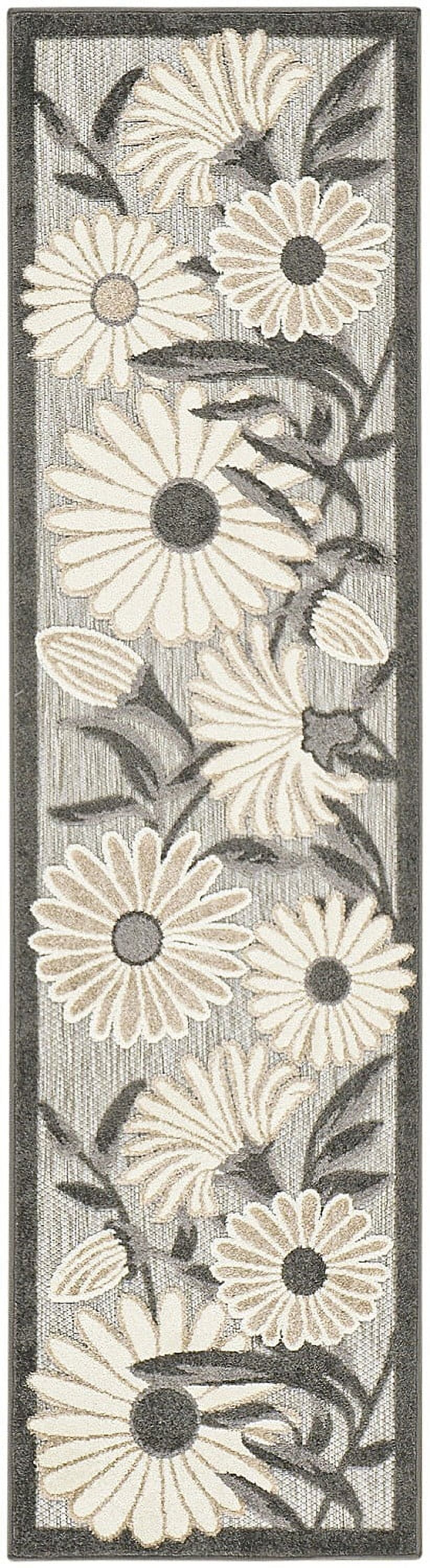 Nourison Aloha Outdoor Beige 2'3" x 12' Area Rug (2x12) - Walmart.com