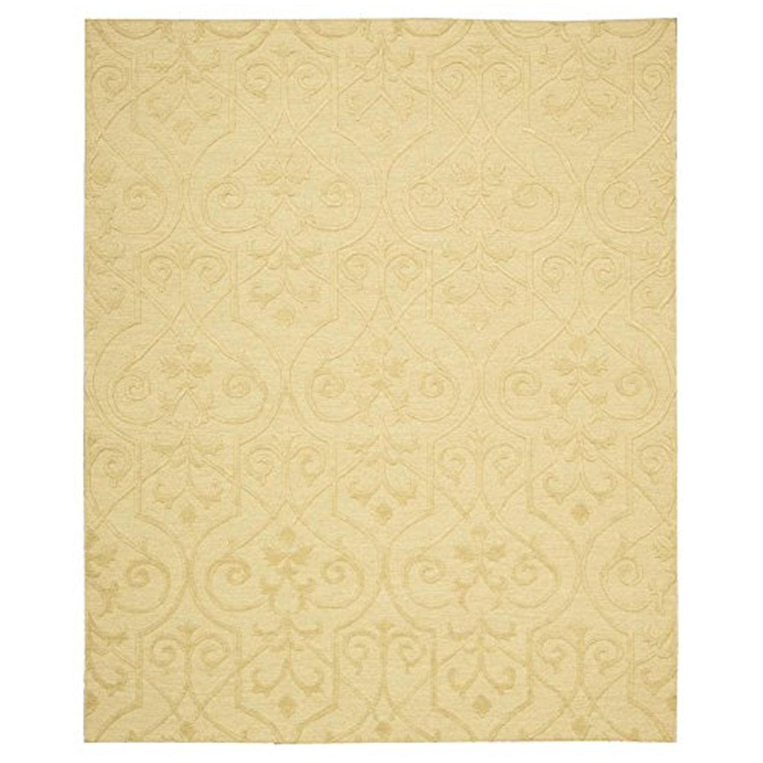 Nourison Ambrose AMB02 Hand-knotted Area Rug Gold 7'9" x 9'9" 8' x 10 ...