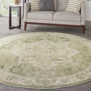 Nourison Fantasy Botanical Ivory 1'9" x 2'9" Area Rug, (2x3) - Walmart.com