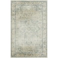 Nourison Astra Machine Washable Persian Light Blue 2'2" x 4' Area Rug ...