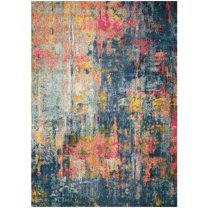 Nourison Celestial Abstract Sunset 5'3" x 7'3" Area Rug, (5x7 ...