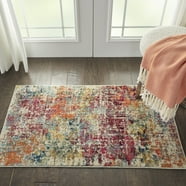 Nourison Celestial Abstract Sunset 5'3" x 7'3" Area Rug, (5x7 ...