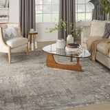 "Nourison Concerto Modern Abstract Beige/Grey Area Rug (8'10"" x 11'10 ...