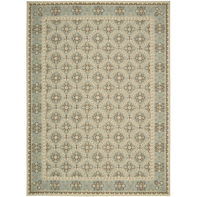 Nourison Country Heritage Hand-Hooked Sky Area Rug - Walmart.com