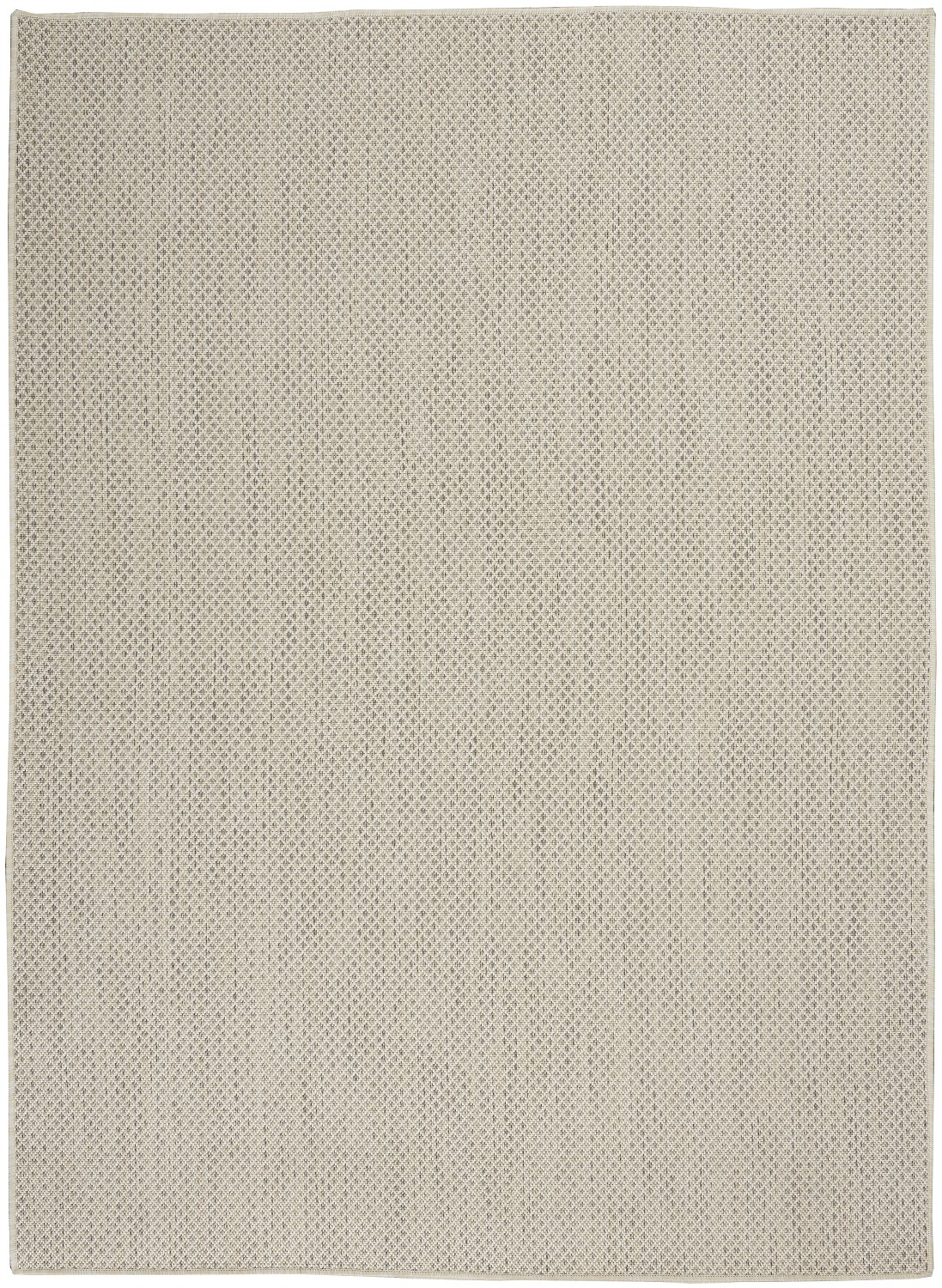 Nourison Courtyard Indoor/Outdoor Ivory Aqua 4' x 6' Area Rug, (4x6 ...