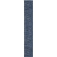 Nourison Essentials Easy Care Navy Blue 2'2" x 20 Area Rug, (2x20 ...