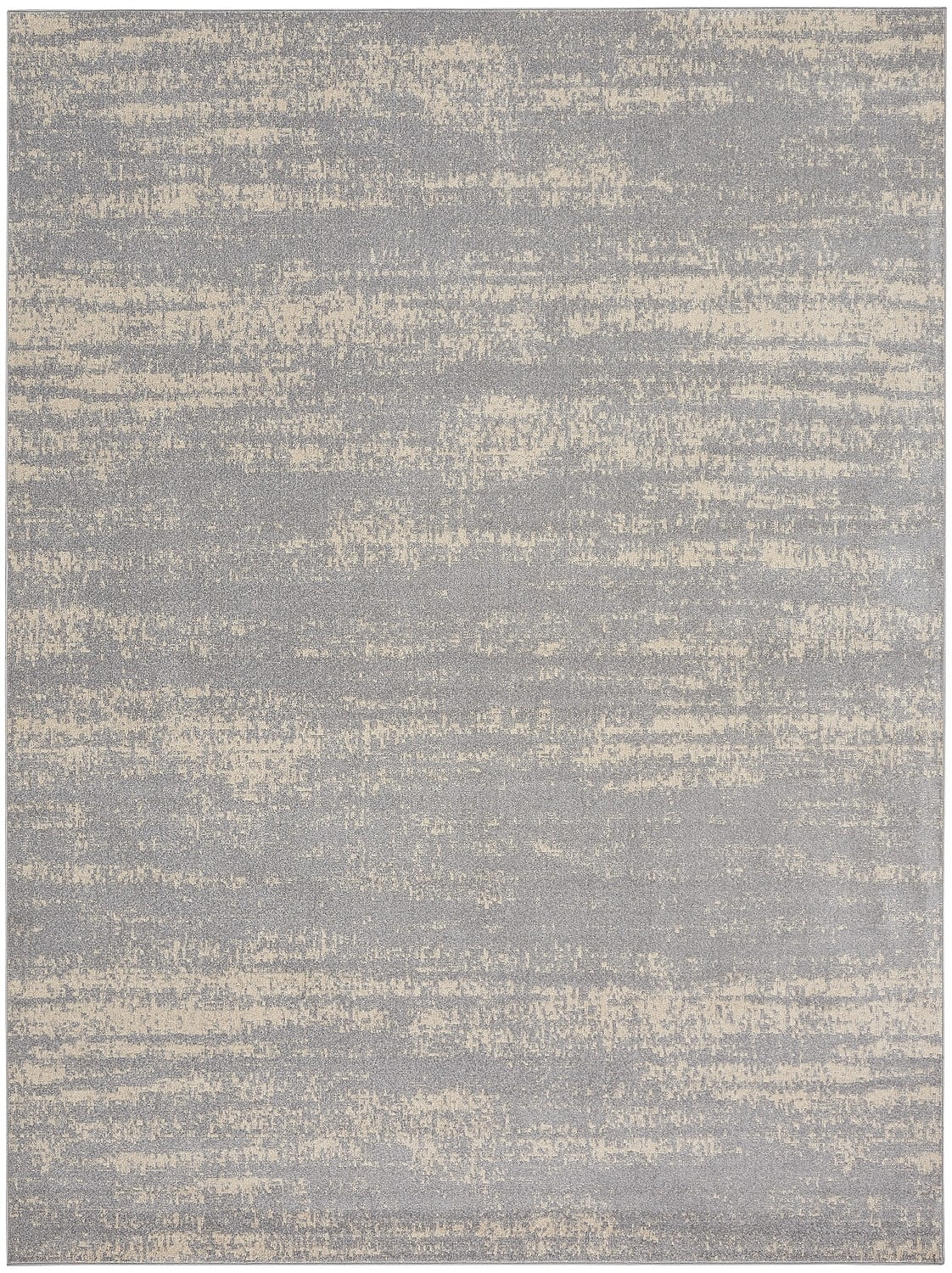 Nourison Essentials Indoor/Outdoor Grey/Beige 10' x 14' Area Rug ...
