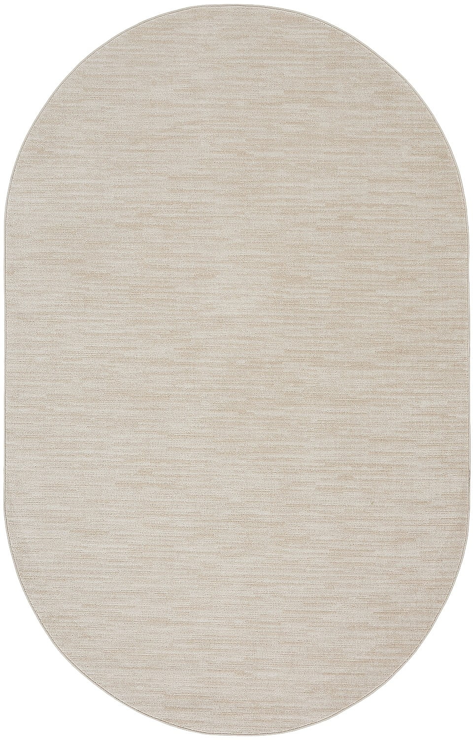 Nourison Essentials Indoor/Outdoor Patio Ivory Beige Area Rug, 6' x 9 ...
