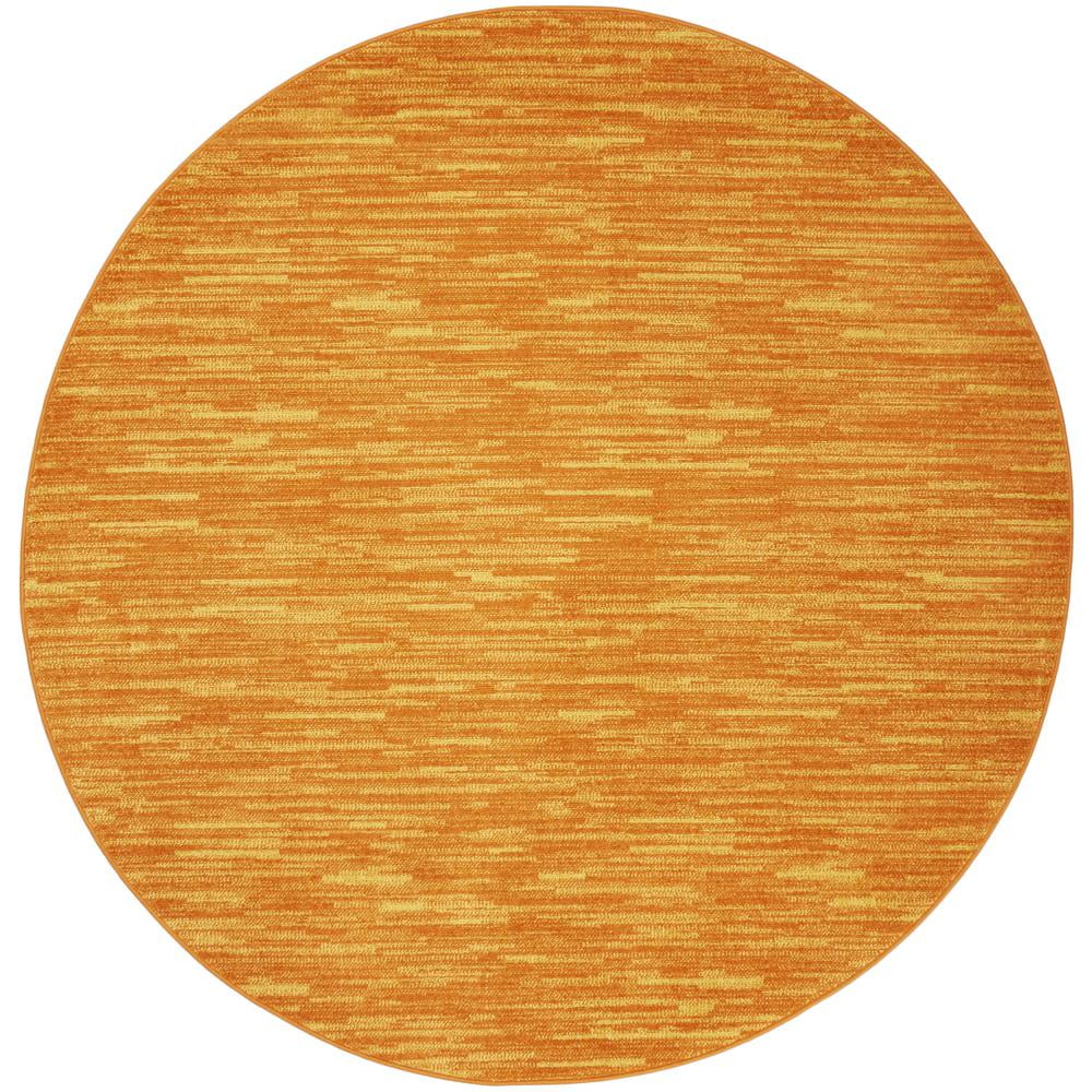 Nourison Essentials Indoor/Outdoor Sunburst 8' x round Area Rug, (8 ...