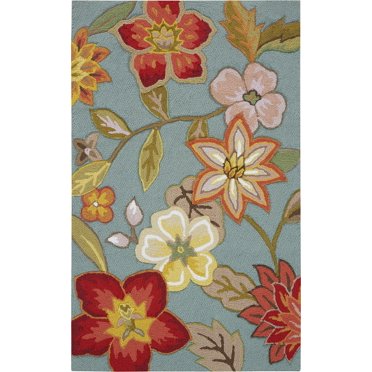 Nourison Contour Botanical Breeze 3'6" x 5'6" Area Rug, (4x6) - Walmart.com