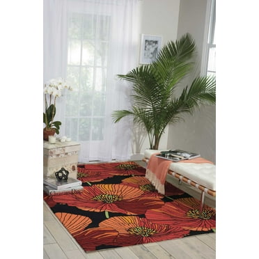 Nourison Fantasy Botanical Ivory Area Rug - Walmart.com