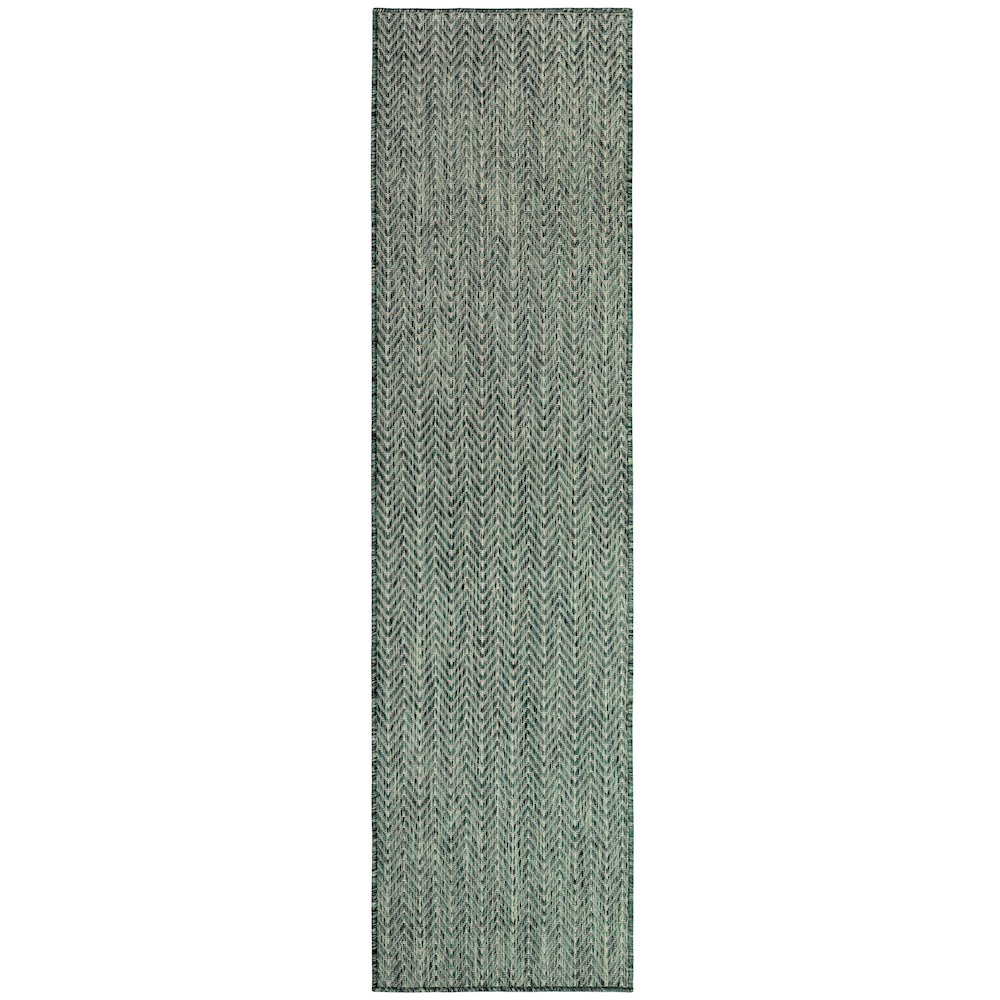 Nourison Horizon 8' Runner Green Fabric Area Rug - Walmart.com