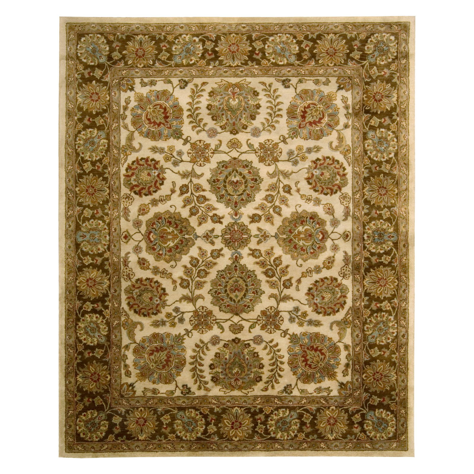 Nourison Jaipur JA31 Area Rug - Ivory/Brown - Walmart.com