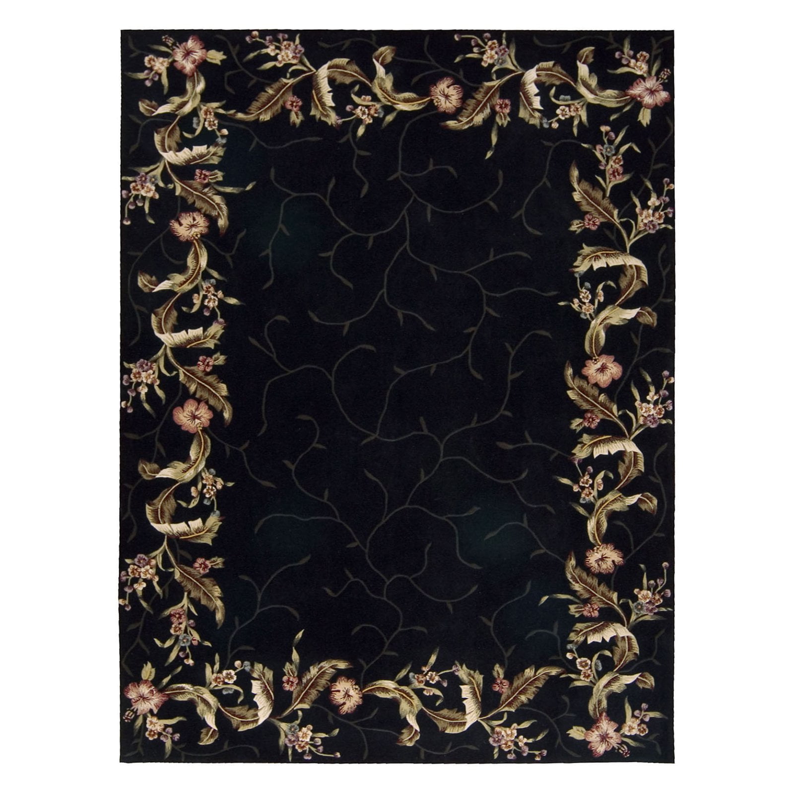 Nourison Julian JL46 Rug Black Walmart nourison-julian-jl46-rug-black-walmart