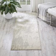 Nourison Rustic Textures Abstract Beige/Grey 7'10" x 10'6" Area Rug ...