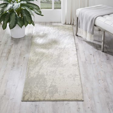 Nourison Rustic Textures Abstract Beige/Grey 7'10" x 10'6" Area Rug ...