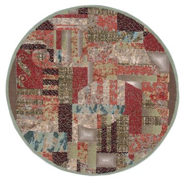 Alora Decor Mirage 8'9" x 11'9" Floral Gray/Blue/Green/White/Orange Rug ...