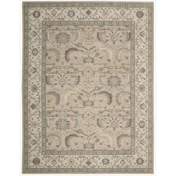 Nourison New Horizon Area Rug Beige 3'9" x 5'9" Latex Free New Zealand ...