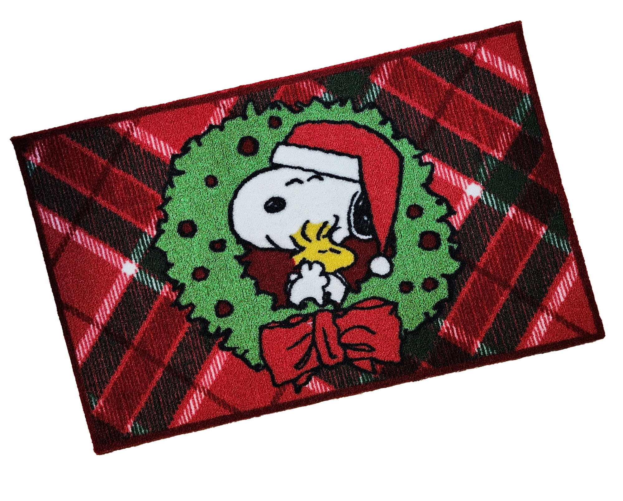 Nourison Peanuts Christmas Accent Rug, Snoopy Woodstock Multi-Color ...