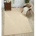 Nourison Perris Solid Ivory 6'6" x 9'6" Area Rug, (7x10) - Walmart.com