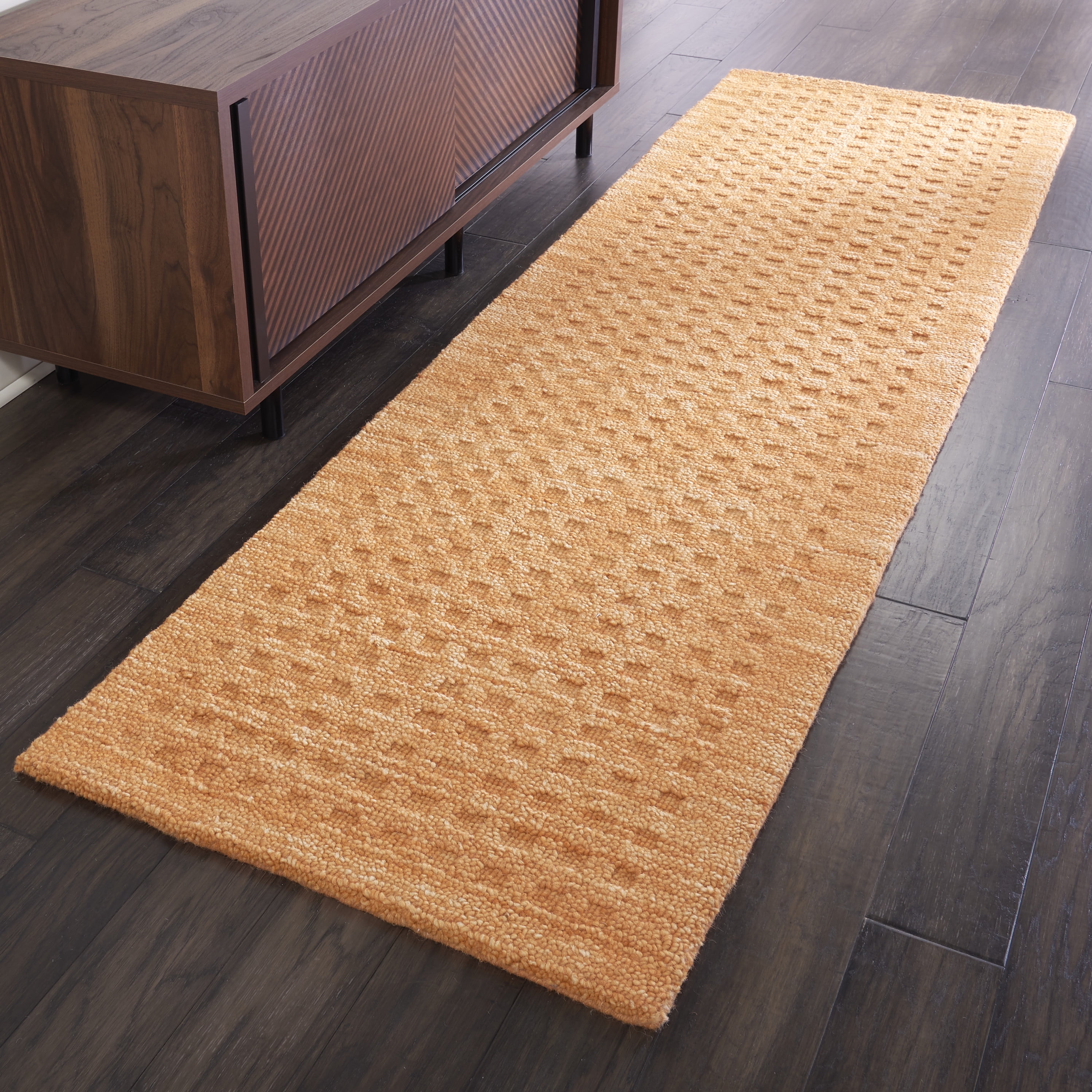 Nourison Perris Solid Sunset 2'3" x 8' Area Rug, (2x8) - Walmart.com