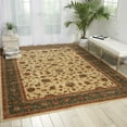 Nourison Persian Arts Oriental Bordered Ivory Area Rug - Walmart.com
