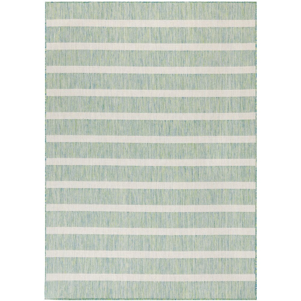 Nourison Home Positano 10' x 14' Blue Green Ivory Modern Rug - Walmart.com