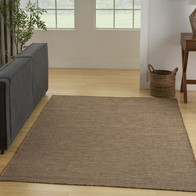 Nourison Positano Indoor/Outdoor Jute 4' x 6' Area Rug (4x6) - Walmart.com