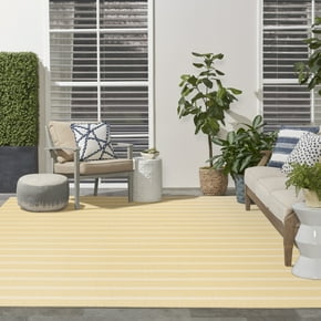Outdoor Rugs in Patio & Outdoor Decor | Yellow - Walmart.com