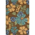 Nourison South Beach Bloom/ Floral Decorative Rug - Walmart.com