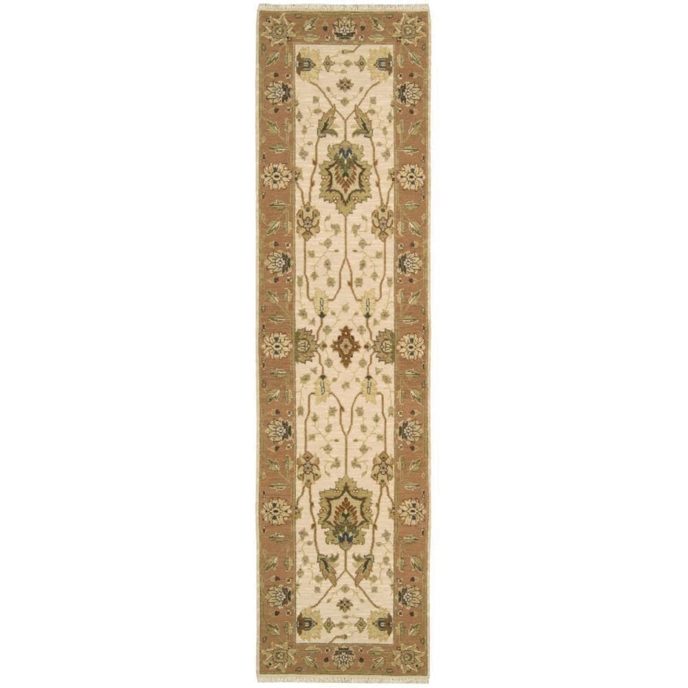 Nourison Suf I Noor Area Rug Ivory 2'6" x 10' Runner 10' Runner Runner ...