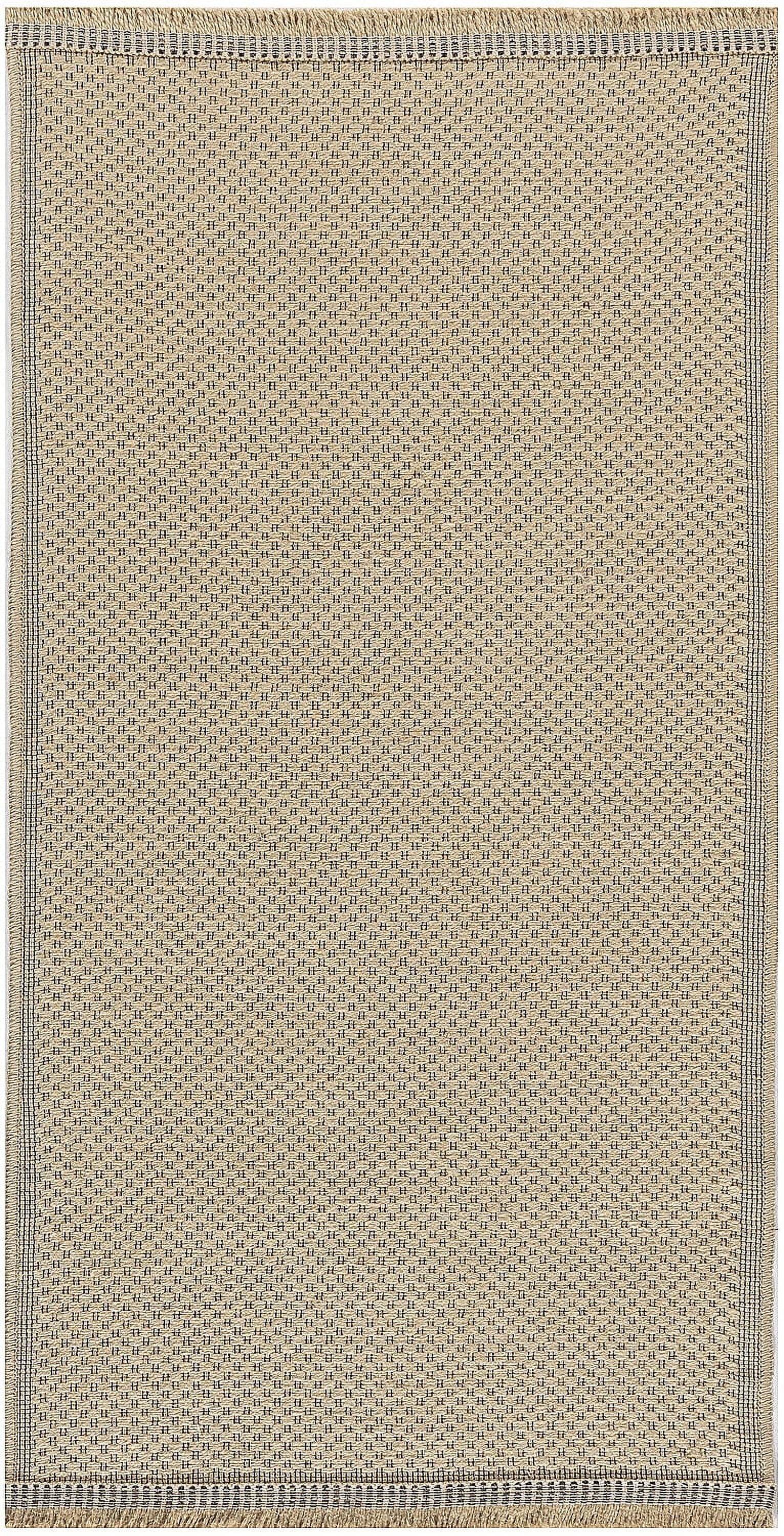 Nourison Washable Jute Solid Natural 2' x 4' Area Rug (2x4) - Walmart.com