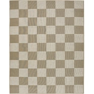 SAFAVIEH Large Living Room Indoor Kilim Jasmine Checkered Wool Area Rug ...