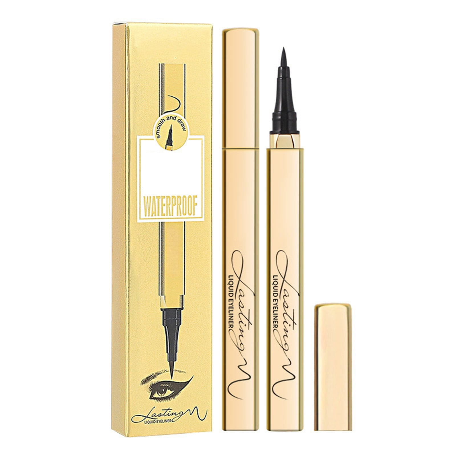 Nouveau Rich Gold Long Lasting Non Smudged Sweat Liquid For Big Eyes ...