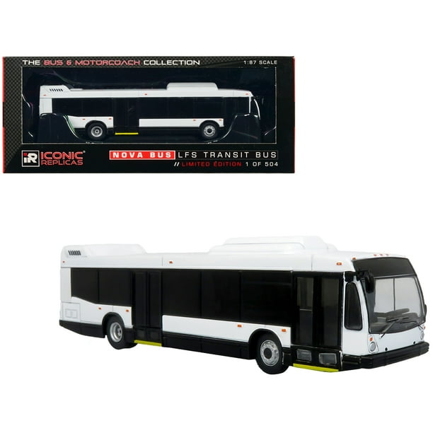 Nova Bus LFSd Transit Bus Plain White Limited Edition to 504 pieces ...