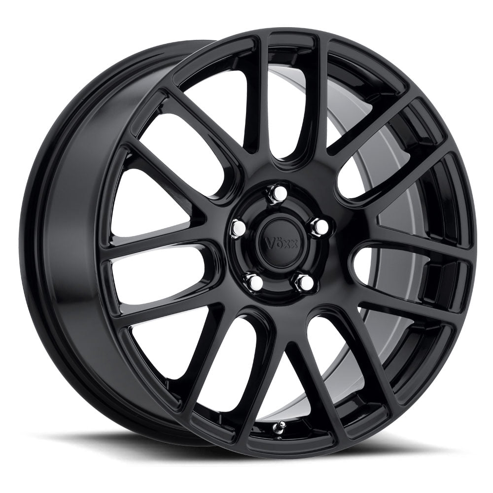 Nova Custom Wheel 18x8 inch 5-114.3 Bolt-Pattern 40 Offset Gloss Black ...