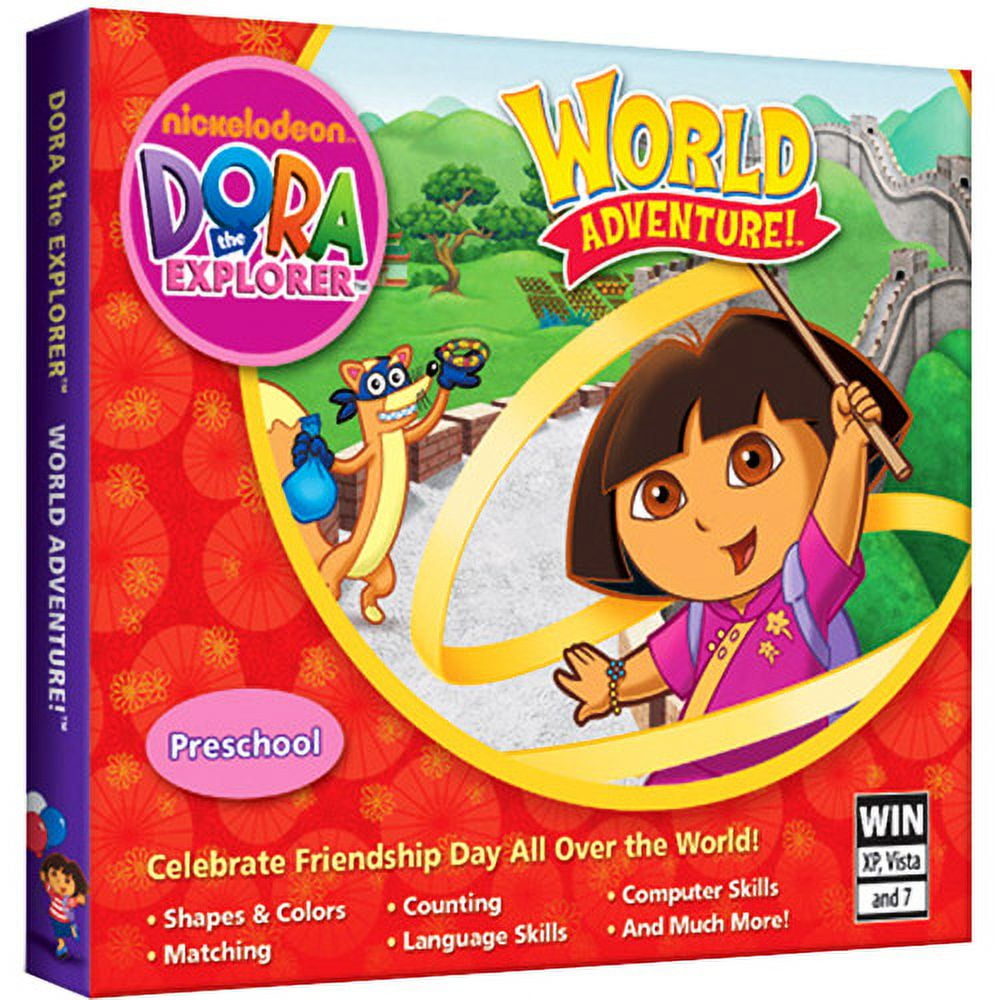 Nova Development US Dora The Explorer:World Adventure (PC) Jewel Case ...