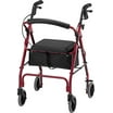 NOVA Zoom Rollator Walker with 20 Seat Height, Rolling Walker with ...