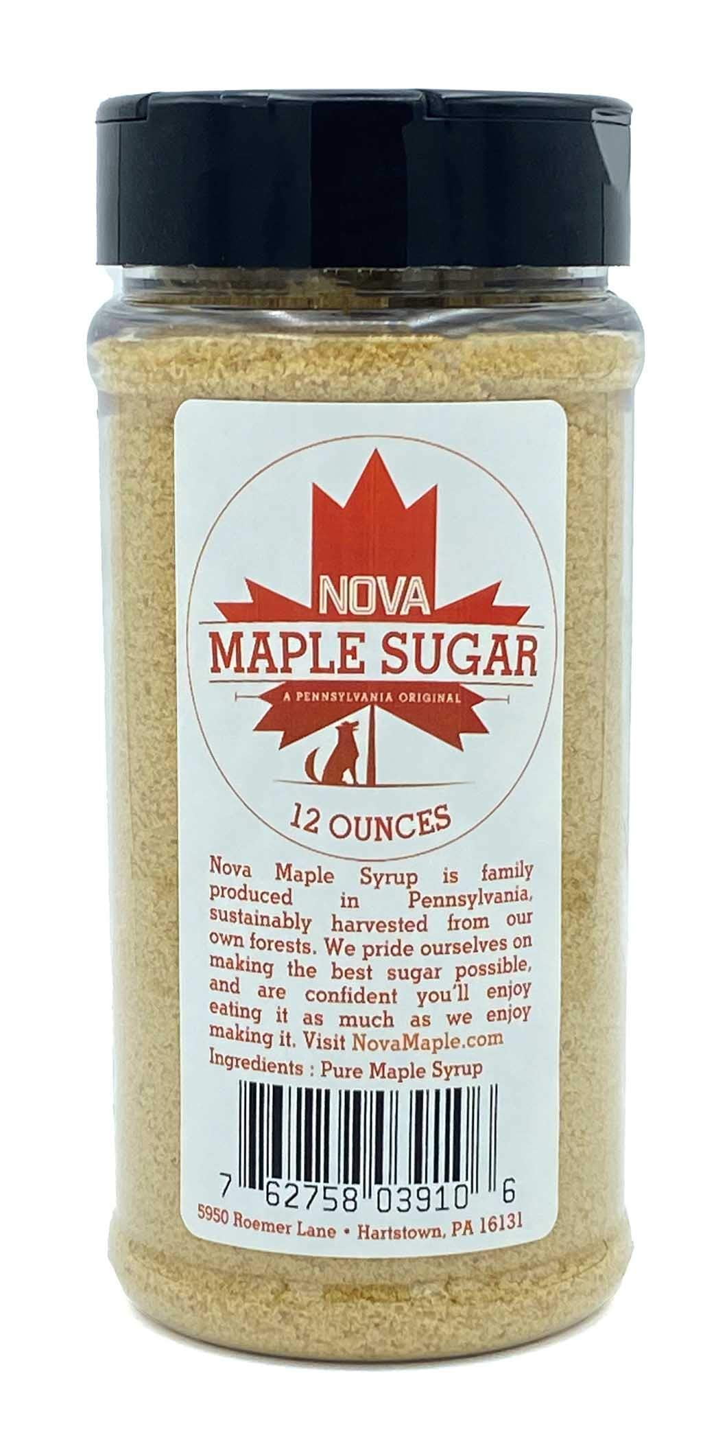 Nova Maple Sugar - GGA1 Pure Grade-A Maple Sugar (12 Ounces) - Walmart.com