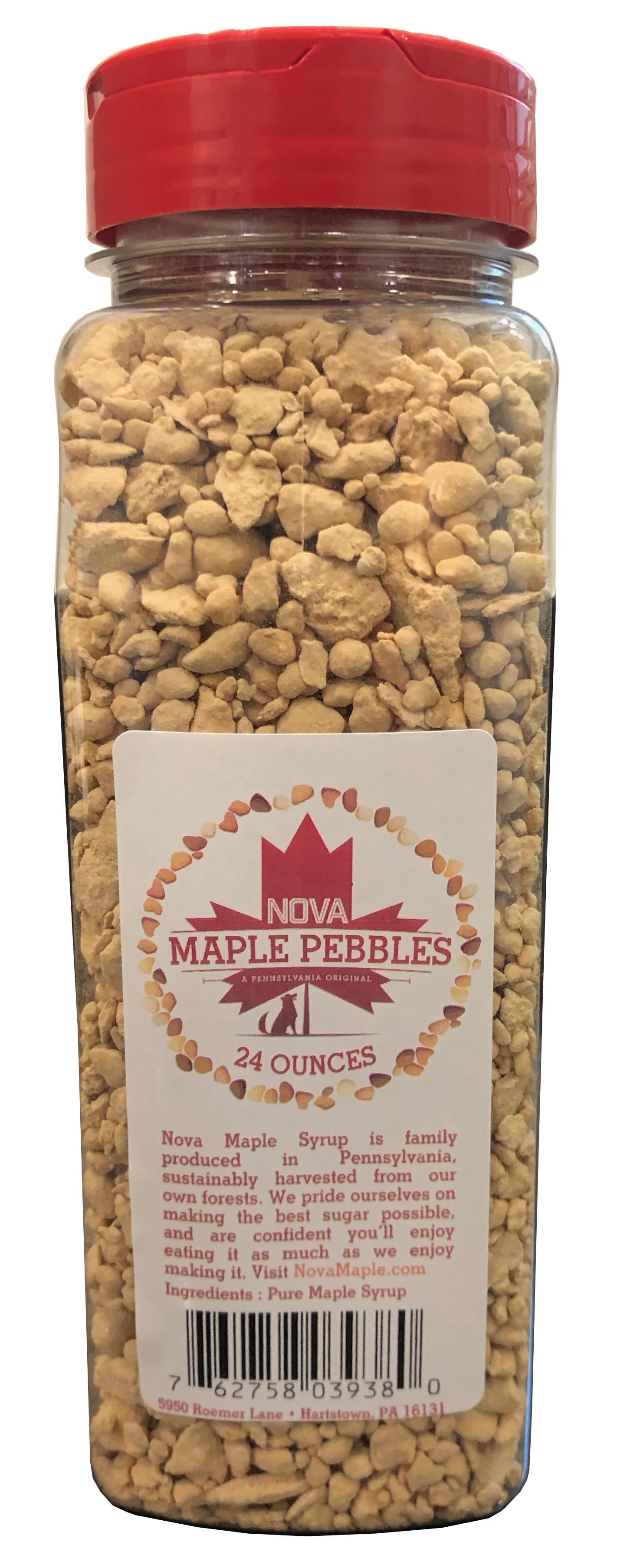 Nova Maple Sugar Pebbles - Pure Maple Syrup Sugar Chunks and Sprinkles ...