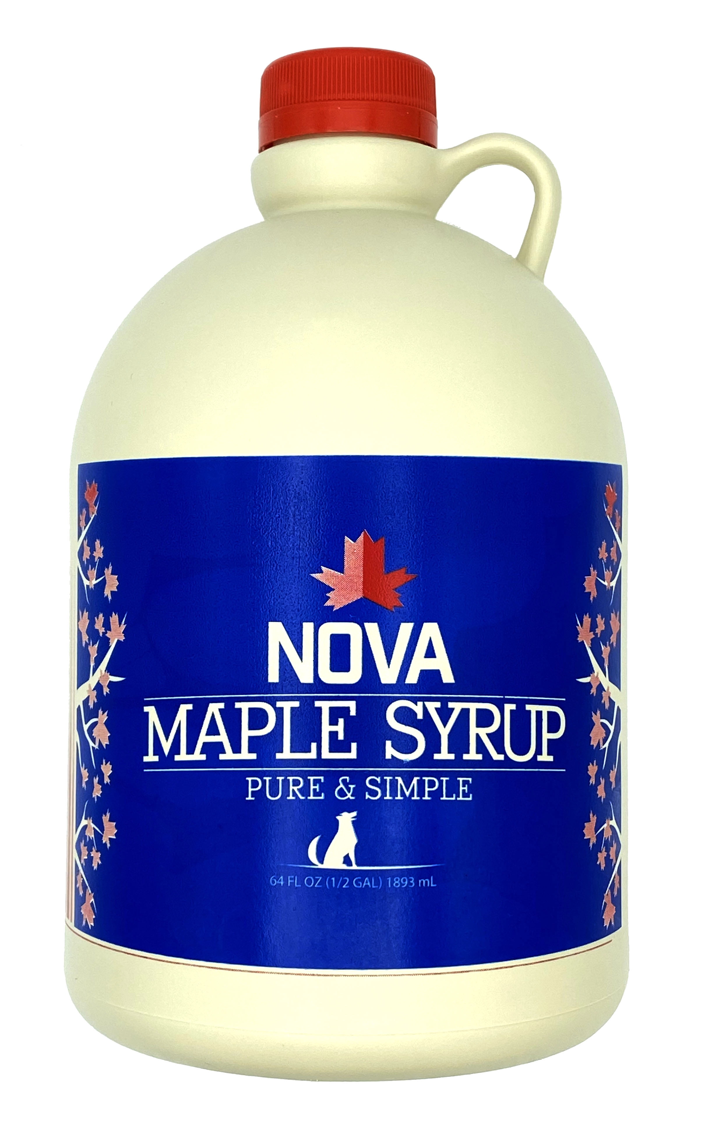 Nova Maple Syrup, Pure Grade-A Maple Syrup, Half Gallon - Walmart.com
