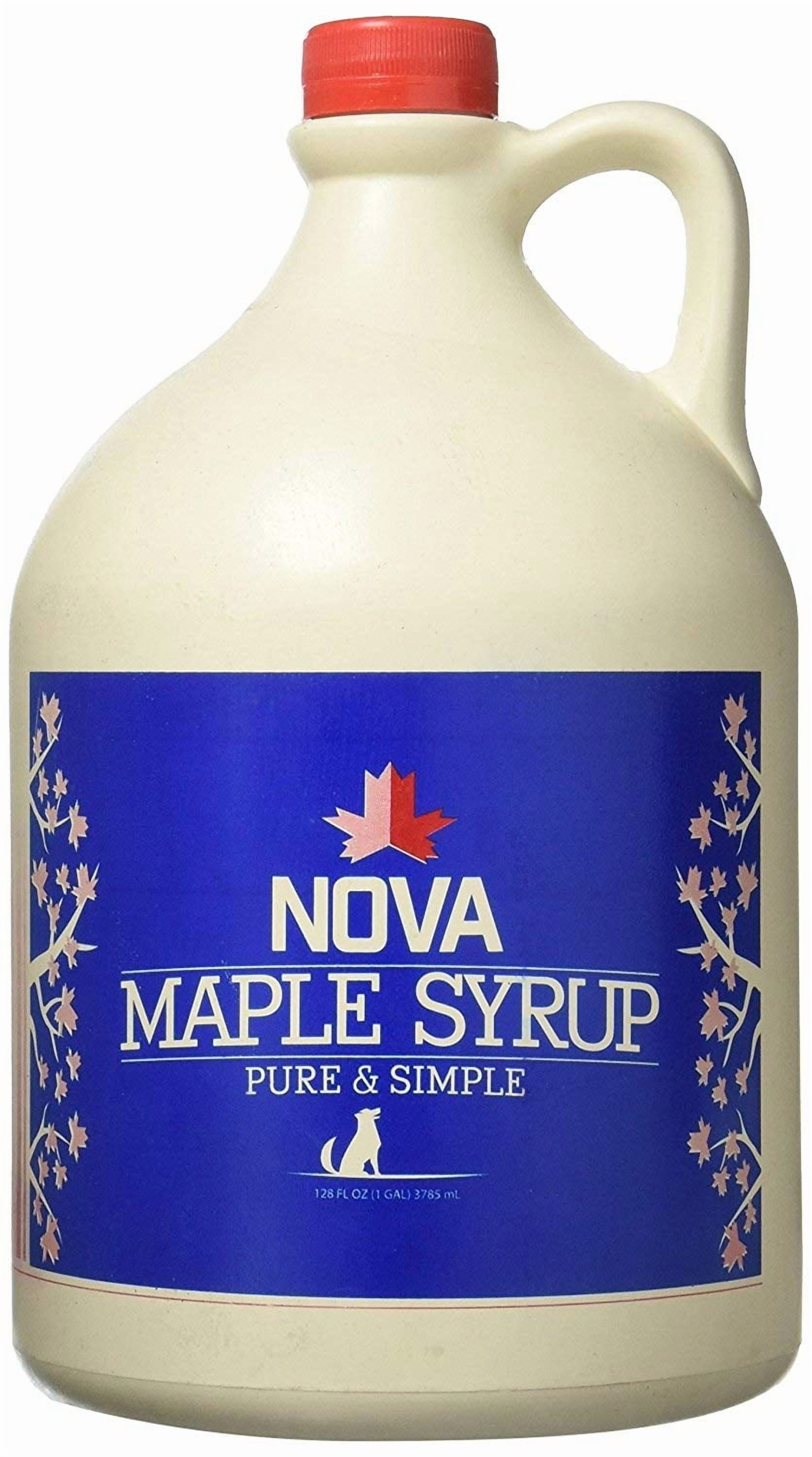 Nova Maple Syrup - VTF5 Pure Grade-A Maple Syrup (Gallon) - Walmart.com