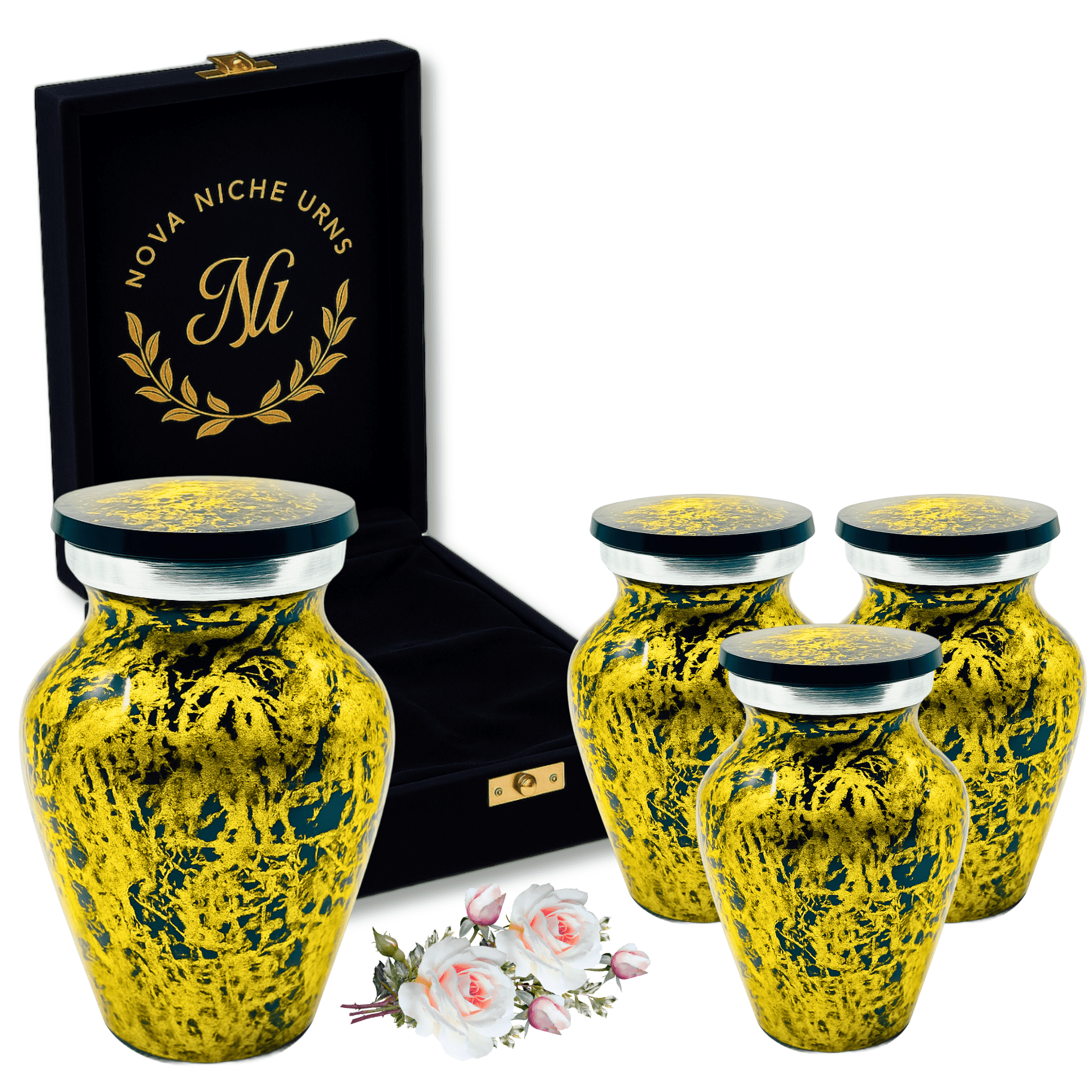 Nova Niche Urns Small Size Cremation Urn for Human Ashes, Mini Keepsake ...