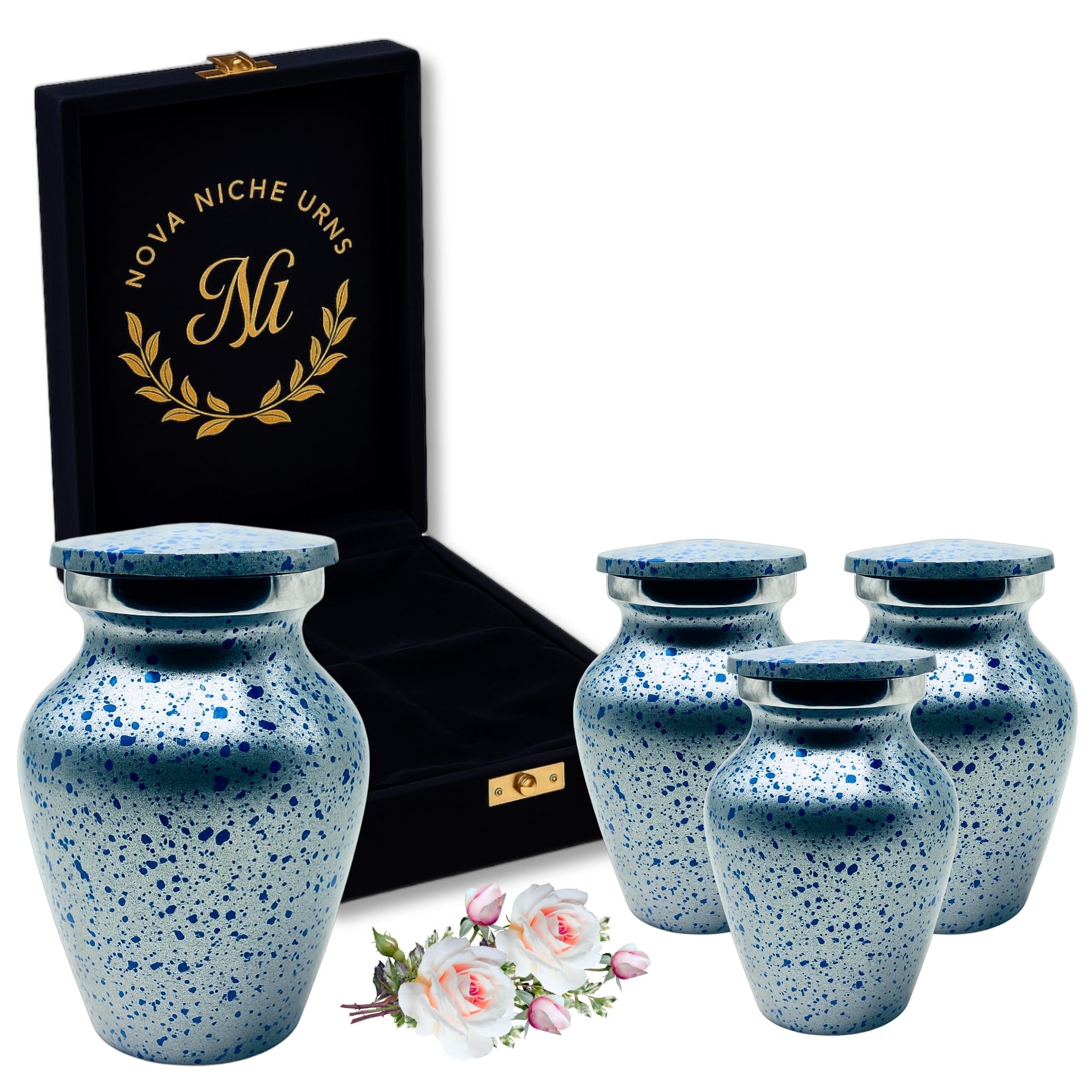 Nova Niche Urns Small Size Cremation Urn for Human Ashes, Mini Keepsake ...