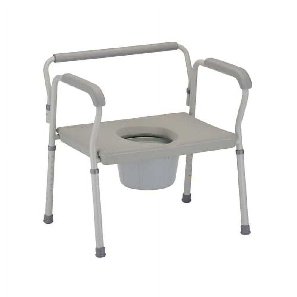 Nova Ortho-Med, Inc. Bariatric Commode with Extra Wide Seat HSA/FSA ...