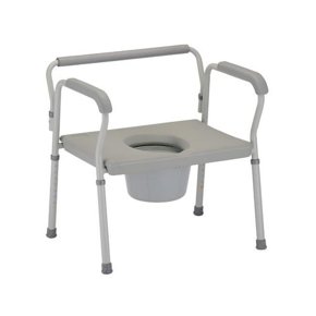 Bariatric Drop Arm Commode