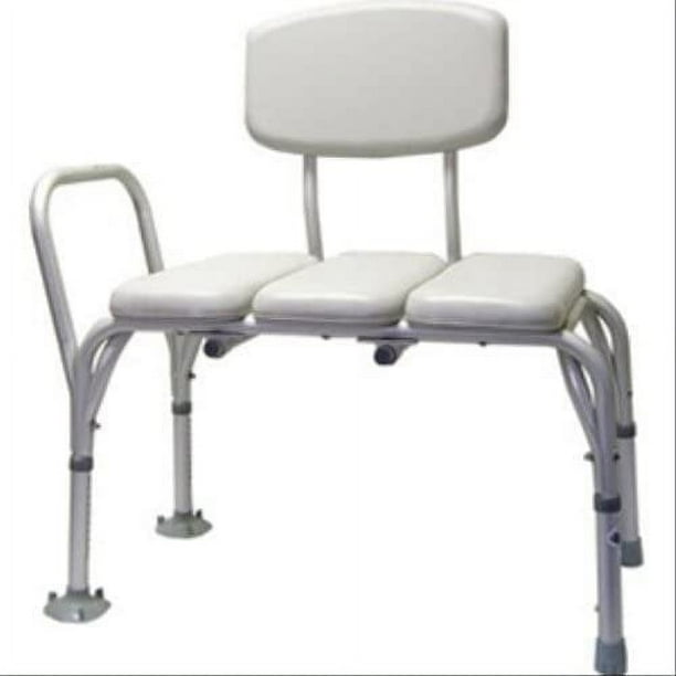 Nova Padded Bathtub Transfer Bench - 9080 - Walmart Business Supplies